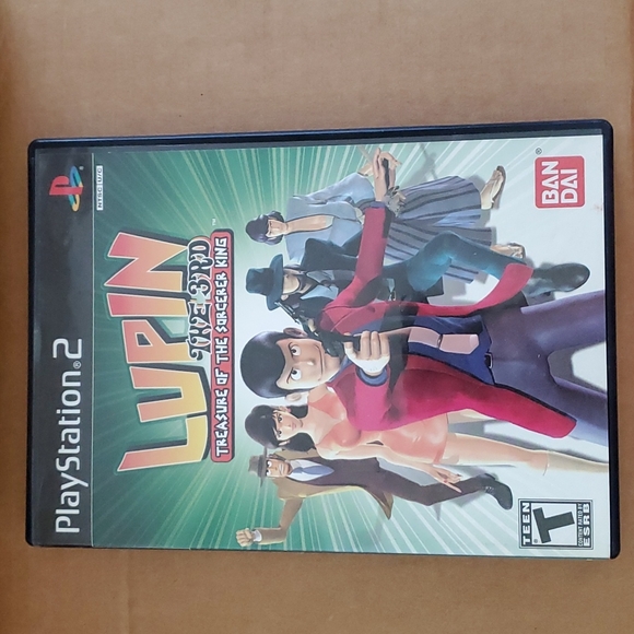 Bandai Namco | Video Games & Consoles | Lupin The 3rd Treasure Of The Sorcerer King Ps2 Game ...